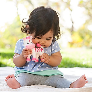 Infantino Teether Toy, Squeeze and TeeThe Zebra