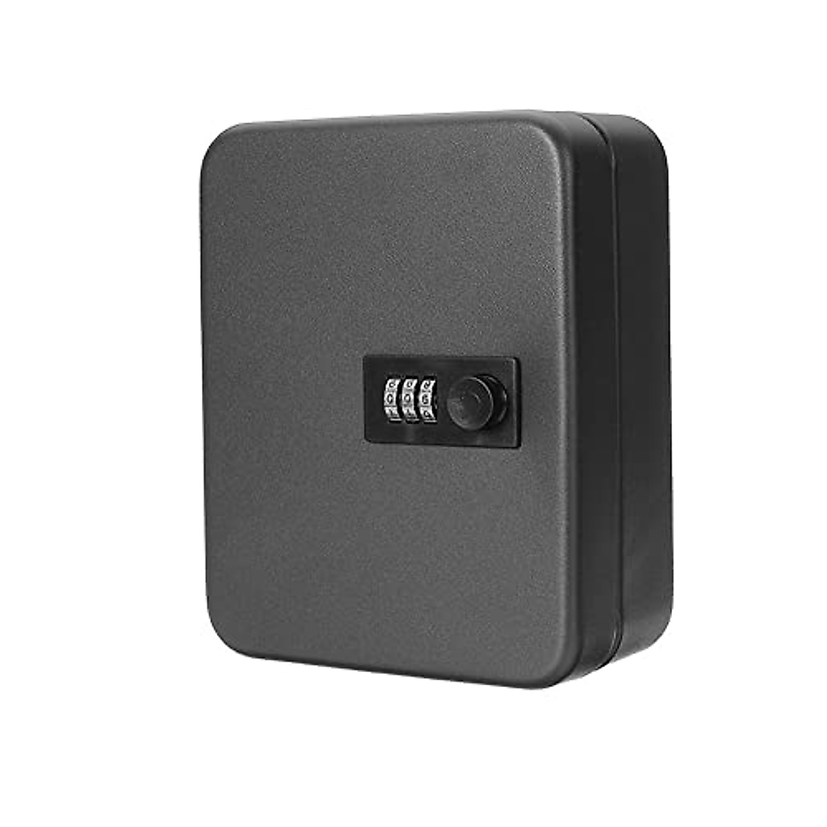 ESUALS Hidden Key Box Indoor Outdoor Password Organizer Key Safe Box Office Combination Lock Car Metal Security Home Storage Cabinet Wall Mounted Key Lock Box Wall Mount