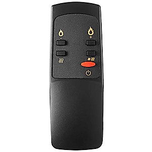 Cambridge Callisto 35" Wall Mounted Electric Fireplace Heater with Realistic Multi-Color Flame and Driftwood Log Display, White Curved Panel Wall Fireplace with Remote Control and Adjustable Heat