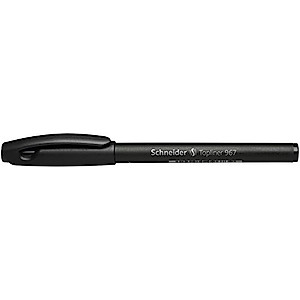 Schneider Topliner 967 Fineliner 0.4mm, Box of 10, Black (9671)