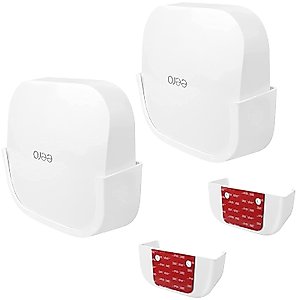 Wall Mount for eero Pro 6, Adhesive Holder for Mounting eero Pro 6 Tri-Band mesh Wi-Fi 6 Without Drilling (Strongly Adhesive, 2 Pack)
