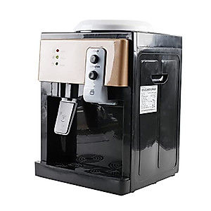YILIKISS Top Loading Countertop Water Cooler Dispenser, Room Temperature, Hot & Cold Water Dispenser, Holds 3 & 5 Gallon Bottles, Mini Desktop Table Electric Drinking Machine