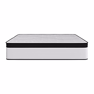 Taylor & Logan Oriana 12" CertiPUR-US Certified Hybrid Pocket Spring Mattress in a Box with an Extra Firm Feel for Durable Support - Queen