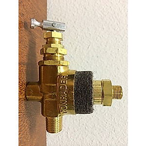 Air compressor pilot unloader valve with muffler Vent Rolair 131B 125-150 psi