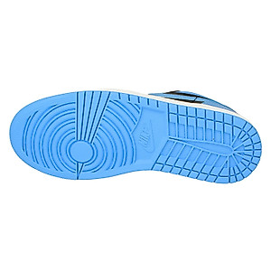 Nike Air Jordan 1 Low Men's Black/Black-University Blue 553558-041 10