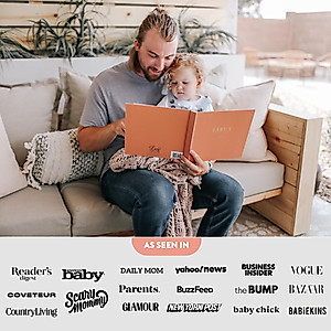 Lucy Darling Baby Memory Book, Luxury Baby First Year Book & Photo Album for Baby Boy/Girl, Keepsake Baby Books & Journals, Gender Neutral Memories & Milestone Book, Pregnancy Gift - Teddy Bears