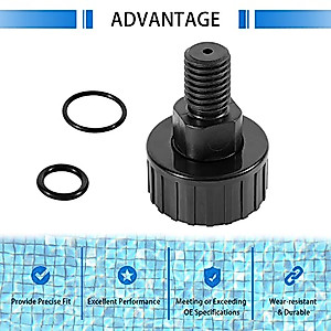 besttruck R0552000 Tank Adapter with O-Ring and Union Replacement Kit for Select Zodiac Jandy Pool & Spa Cartridge Filters