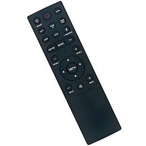 Replacement Remote Control Applicable for TCL Alto 8i 2.1 Channel Dolby Atmos Sound Bar TS8111 TS8132 TS8212 Soundbar Speaker System