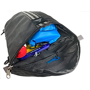 Seattle Sports Vinyl Coated Mesh Deck Bag for SUPs and Kayaks, Black