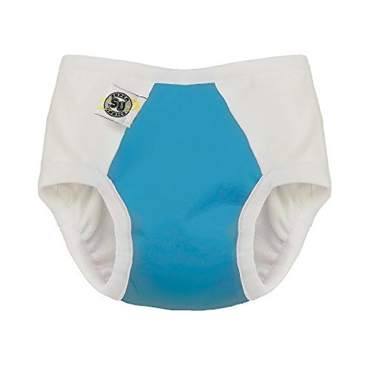 Pull-on Undies 2.0 Stretchy Waterproof Potty Training Pants and Toilet Training Underwear (Small, Aqua)