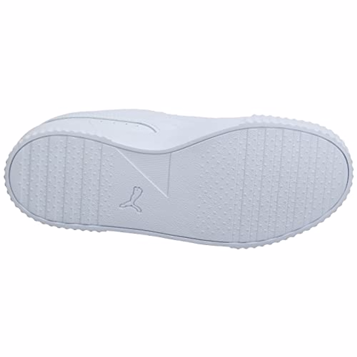 PUMA Women's Carina Sneaker, Puma White-puma White-puma Silver, 8.5 US