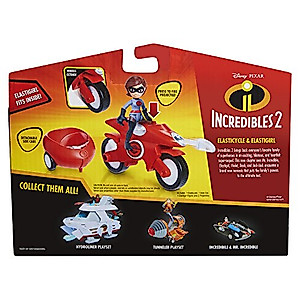 The Incredibles 2 Elasticycle & Elastigirl Vehicle Playset Action Figure