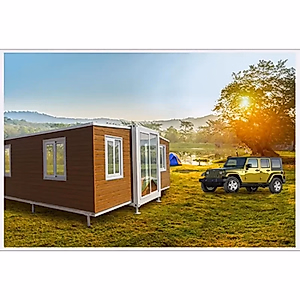 Customized Container Homes Prefabricated Luxury Living Room Expandable Container House Prefab Houses