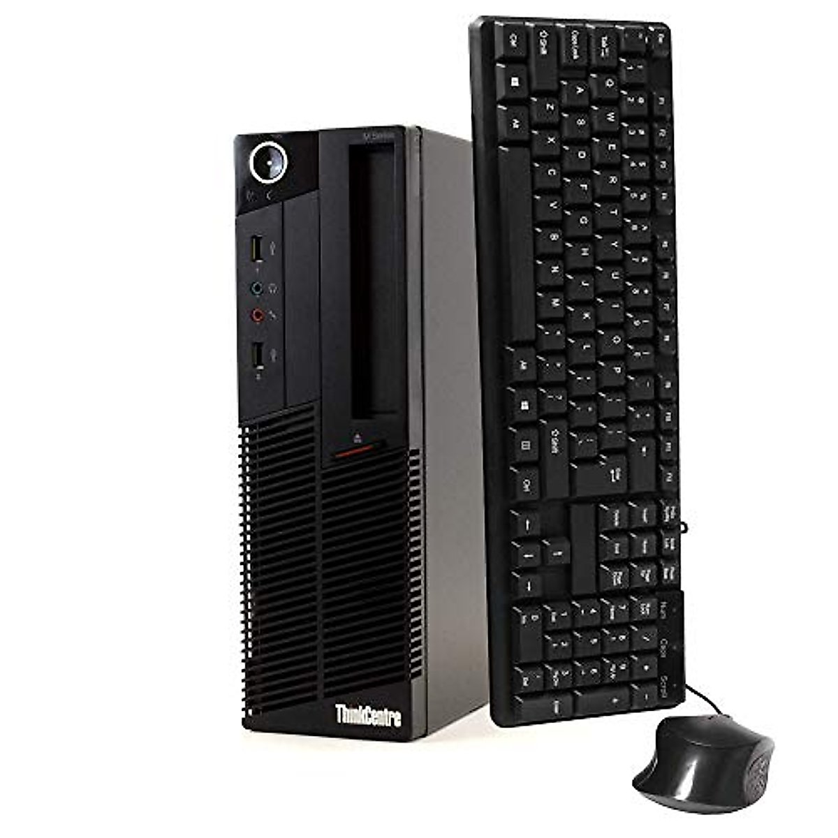 Wireless Desktop Computer PC, Intel Core i5 3.2-GHz, 8GB RAM, 2TB HDD, Keyboard, Mouse, DVD, WiFi, Bluetooth, Windows 10, Compatible with Lenovo ThinkCentre M90 (Renewed)
