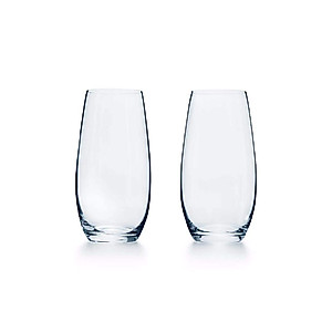 Riedel O Wine Tumbler Champagne, Set of 6 Includes Wine Pourer with Stopper and Polishing Cloth Bundle