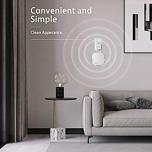 Wall Mount Holder for eero Pro Home WiFi System-Simple and Sturdy Wall Mount Holder Stand Bracket (NOT for eero 6 or eero pro 6), Without Messy Wires (White(3 Pack))