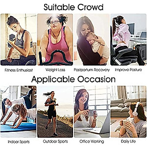 Snatch Me Up Bandage Wrap for Women, Slimming Tummy Lumbar Waist Support Belt, Adjustable Invisible Waist Trainer Tape, 3M, Black