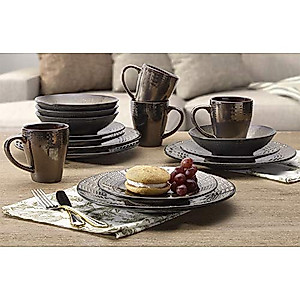 Gourmet Basic by Mikasa Verona 16-Piece Dinnerware Set, Service for 4