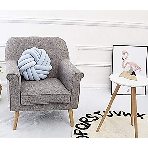 Cyprinus Carpio Creative Wrinkle Free Knot Ball Rose Flower Cushion Sofa Lumbar Pillow Household Throw Pillow Decoration