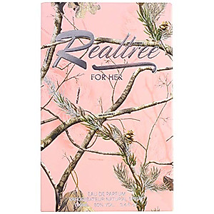 Realtree Eau de Parfums Spray for Her, 3.4 Fluid Ounce