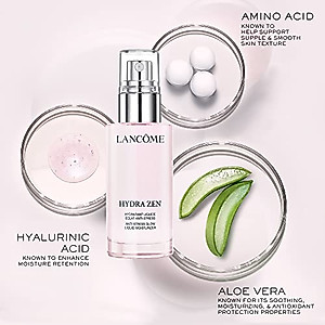Lancôme Hydra Zen Glow Moisturizer - Hydrates & Re-Energizes Distressed Skin - With Hyaluronic Acid, Amino Acids & Aloe Vera - 1.7 Fl Oz
