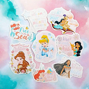 Pura Vida Disney Pocahontas Stay Wild Sticker - Stylish Design, Adhesive Accessory - 3 Inches