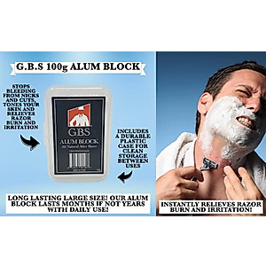 G.B.S Complete Professional Wet Shave Kit Shaving Set- Shave Box Includes 5/8" Inch Carbon Steel Straight Razor with Wooden Handle, Synthetic Hair Shave Brush, Wood Shave Soap Bowl