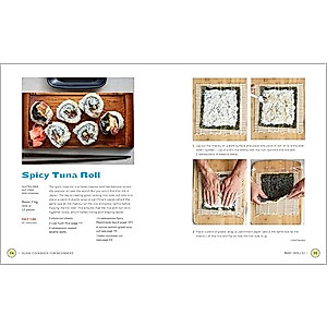 Sushi Cookbook for Beginners: 100 Step-By-Step Recipes to Make Sushi at Home