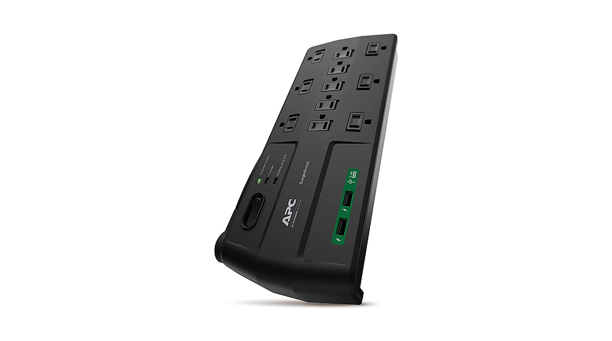 APC Surge Protector with USB Ports - 11 Outlets, 2880 Joules Power Strip