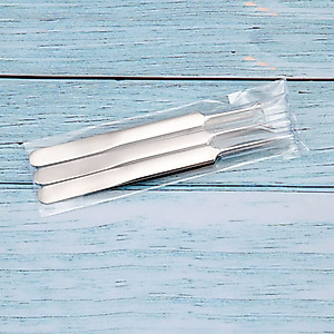 3 Pcs Stainless Steel Blackhead Splinter Remover Tweezers Blackhead Removal Needle Pointed Tweezers Ingrown Hair Tweezers