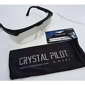 Crystal Pilot IFR View Limiting Device and Bag Tag with Light Gun Signals