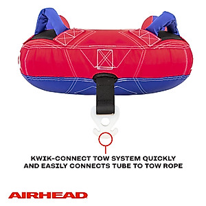 Airhead Slider, 1 Rider Towable Tube for Boating