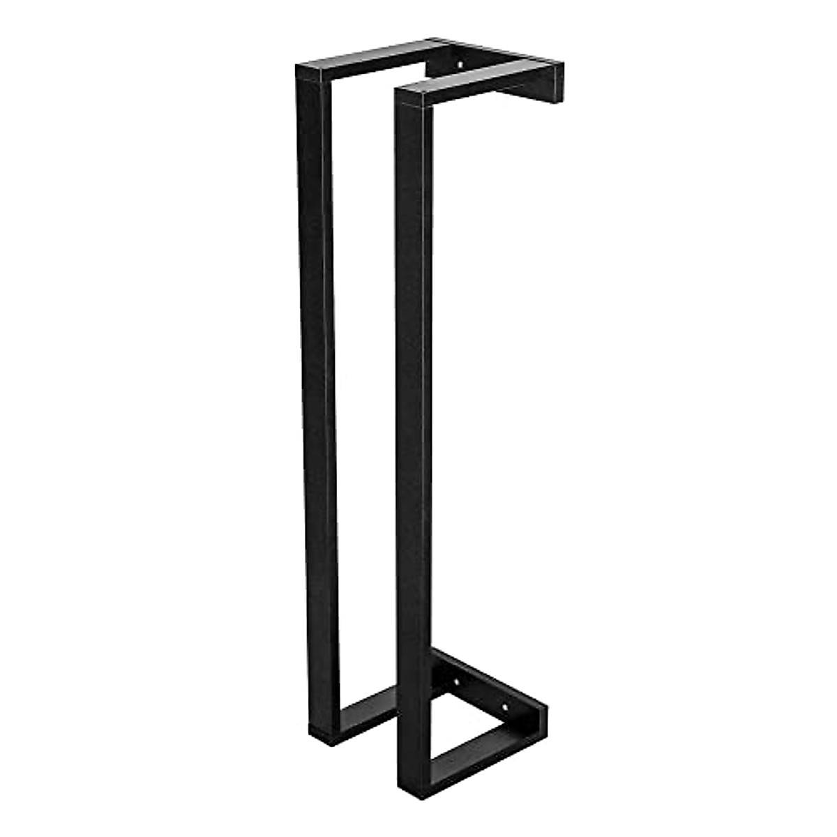 RELODECOR Blanket Wall Rack (Black), Blanket Holder for Bedroom and Living Room, Blanket and Towel Wall Mount Rack, Towel Wall Mounted Shelf, Floating Blanket Storage, Wall Decorative Blanket Shelf