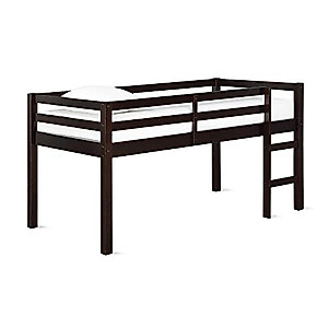 Dorel Living Milton Junior Twin Loft Bed, Espresso