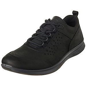 ECCO Men's Exceed Trainer Hiking Shoe, Black Nubuck, 10-10.5