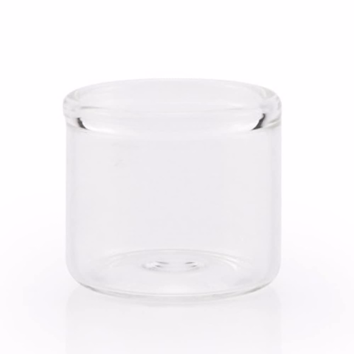 BananaOG Concentrate Dab Containers Glass Jar with Silicone Lid, 6ml Round, 100 pack, Green