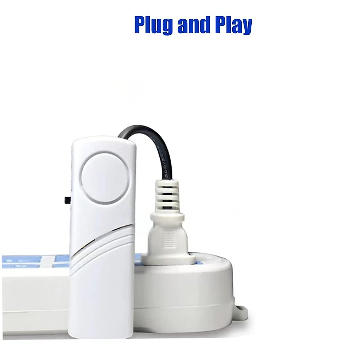 Power Failure Alarm,Automatic Power Cut Failure Alerter,80db LED Indicator Smart Alarm Warning Siren,Power Cut Alarm(Needs AAA Battery,Not Included) (1pc Power by AAA Battery)