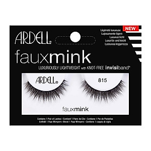 Ardell Faux Mink 815, Black, 1 Count