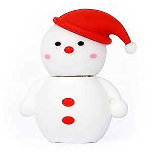 Christmas USB Flash Drive 5 Pack 8GB, Leizhan Novelty Thumb Drive Thanksgiving Memory Stick Santa Claus, Christmas Tree, Elk, Snowman, Dog Pendrive New Year Gift U Disk