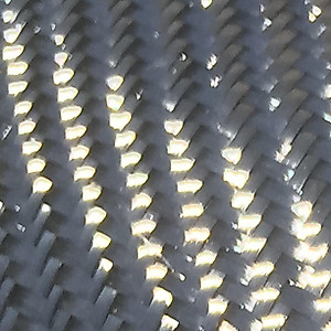 5 FT x 12" - Carbon Fiber FABRIC-2x2 Twill WEAVE-3K/220g