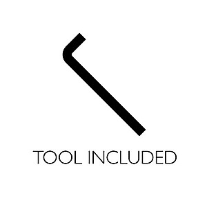 Leick Home Laurent 12 in. Narrow End Side Table, Solid Wood with Shelf, Black, 10505-BK