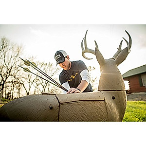 Field Logic GlenDel Crossbow Buck 3D Archery Target with Replaceable Core