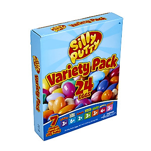 Crayola Silly Putty Bulk Variety Pack, Sensory Putty, Fidget Toys For Kids, Gifts, 24 Eggs [Amazon Exclusive]