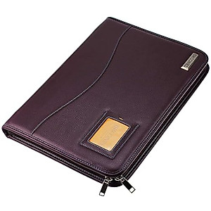 Broonel - Contour Series - Purple Heavy Duty Leather Protective Case - Compatible with Dynabook Portégé X40L-K 14" Laptop