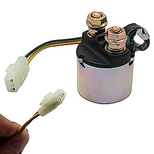 Starter Solenoid Relay for Honda TRX350 Fourtrax Rancher 350 2000-2006 / TRX400 Fourtrax Foreman 400 1995-2003 ATV