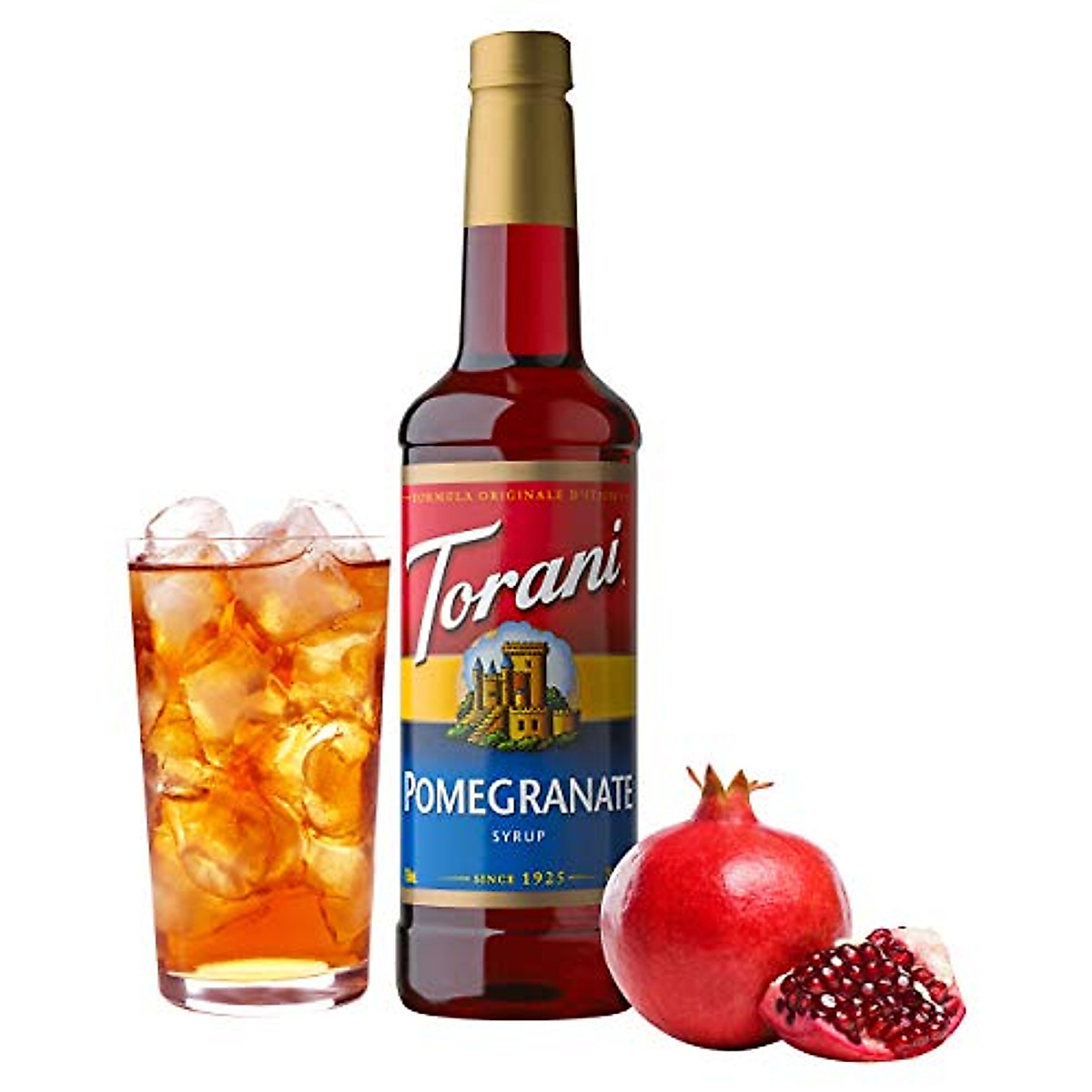 Torani Syrup, Pomegranate, 25.4 Ounces (Pack of 4)
