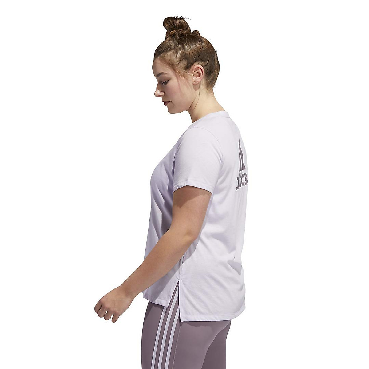 adidas womens Go-To Tee Regal Purple Small