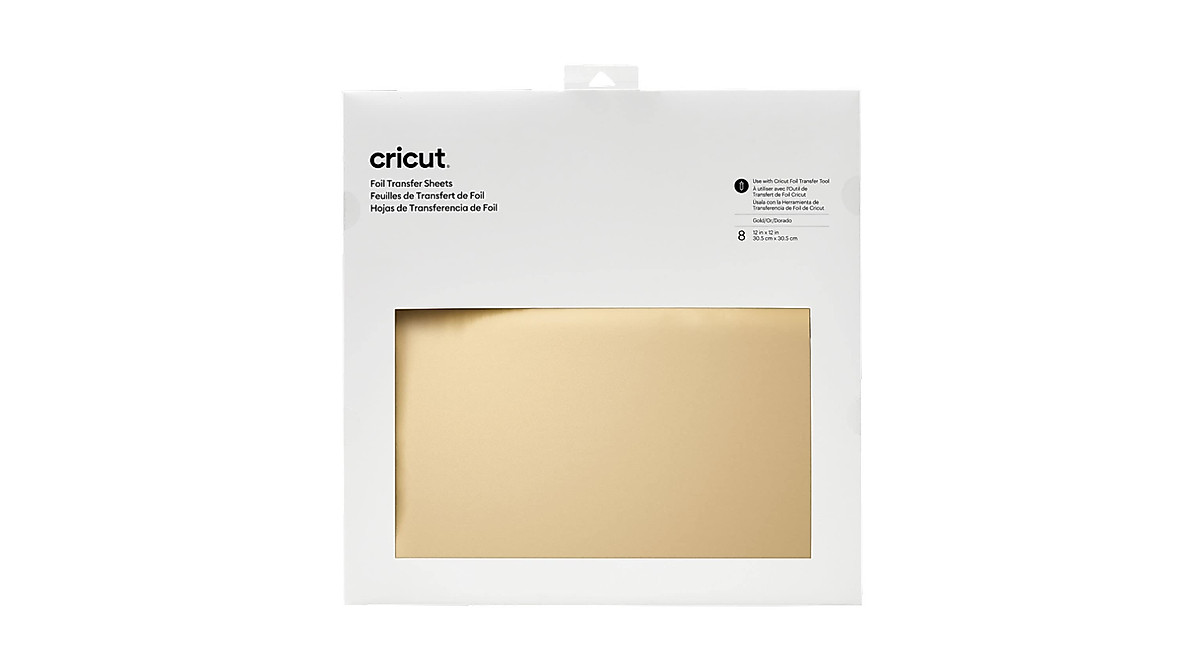 Cricut Gold Transfer Sheets - Foil Effects for Crafts