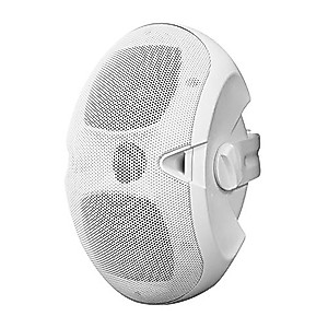 Rockville D4-8 White Dual 4" 8 Ohm Wall Mount Swivel Outdoor Home Patio Speaker