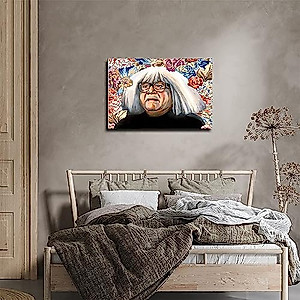 Funny Danny DeVito Diamond Art Painting Kits， Round Full Drill Diamond Dots Paintings for Adults Beginners, Paint with Diamonds Gem Art Painting Kits DIY Adult Crafts Diamond Art Kits 16x12inch